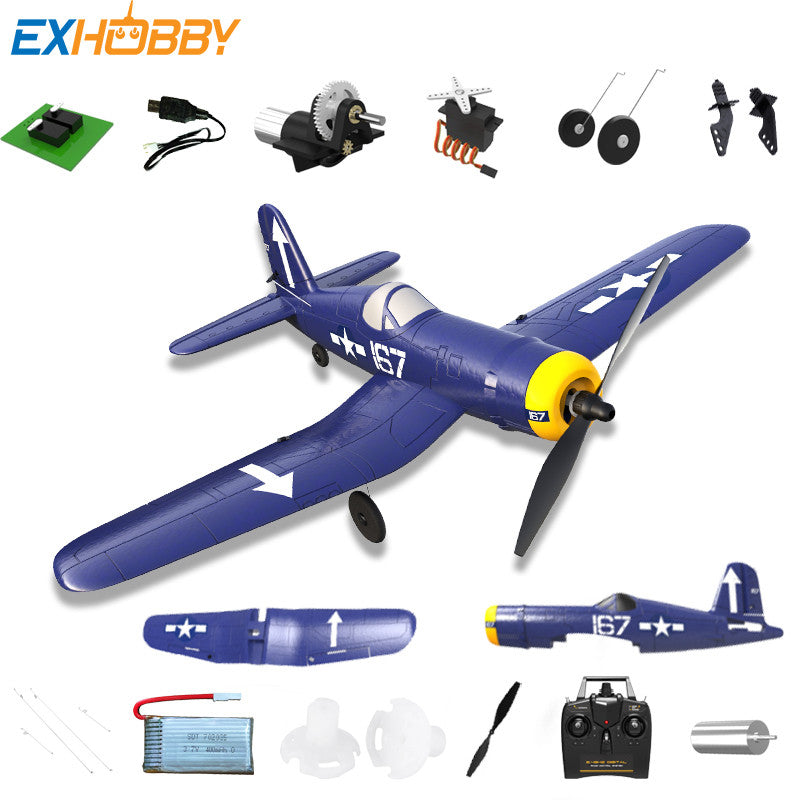 RC Aircraft Basics: Identifying Key Airplane Parts | EXHOBBY